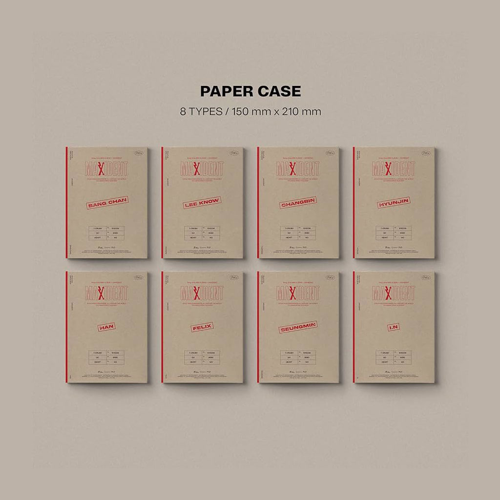 آلبوم Maxident از Stray Kids ورژن Digipack – گیفت شاپ می‌توی