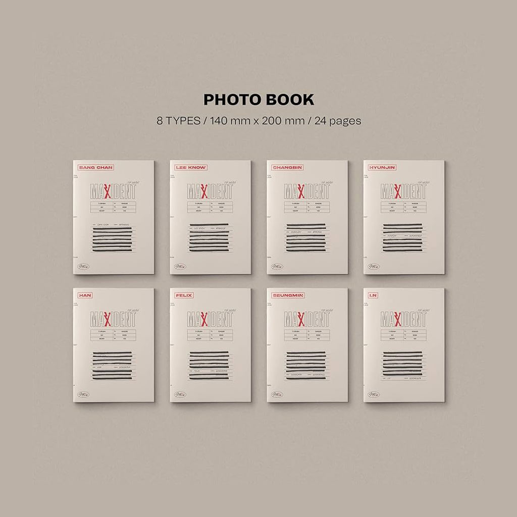 آلبوم Maxident از Stray Kids ورژن Digipack – گیفت شاپ می‌توی