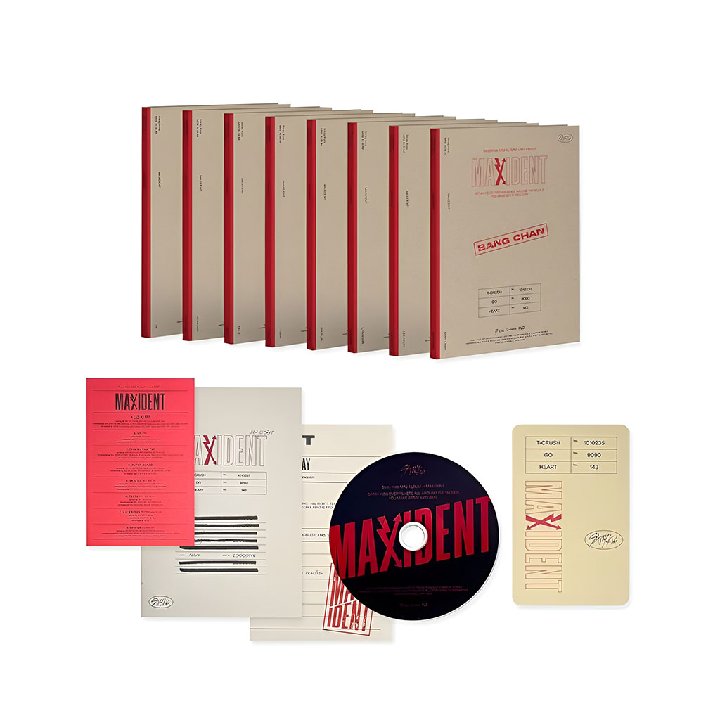 آلبوم Maxident از Stray Kids ورژن Digipack – گیفت شاپ می‌توی
